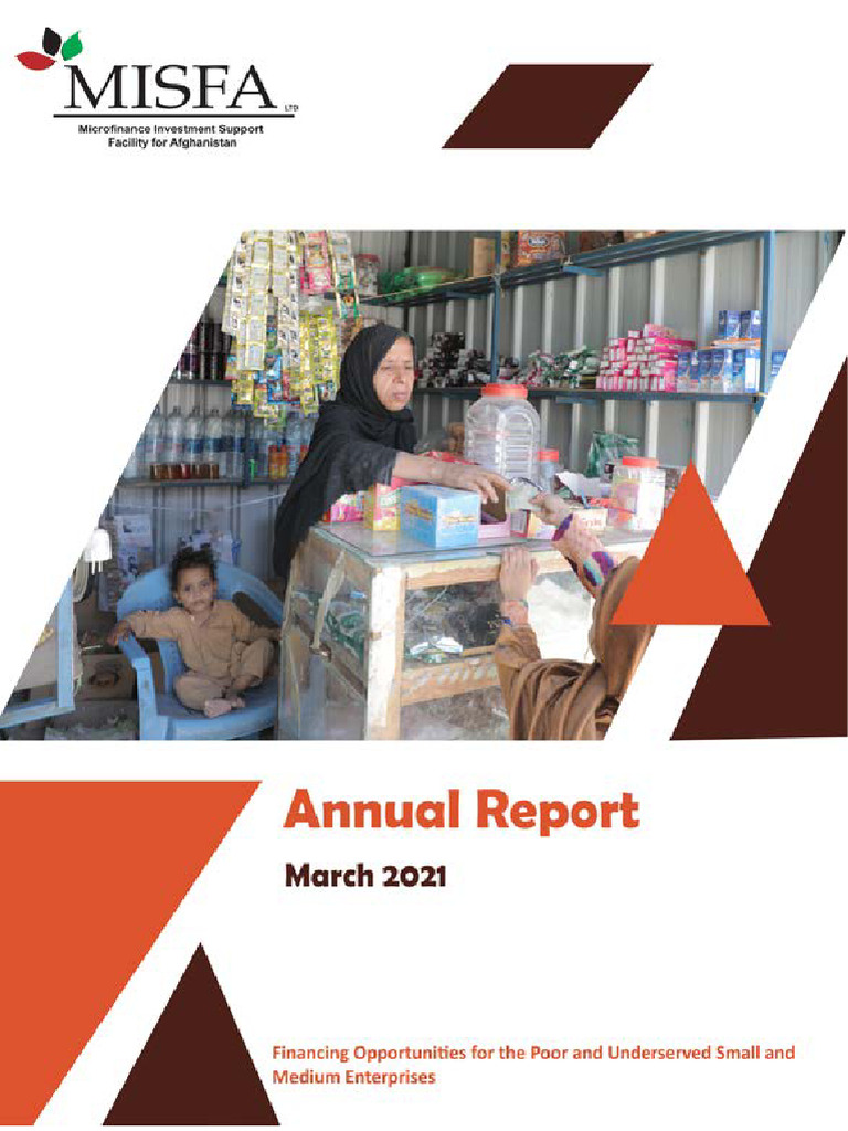Annual Report 2021 | PDF | Microfinance | Economies