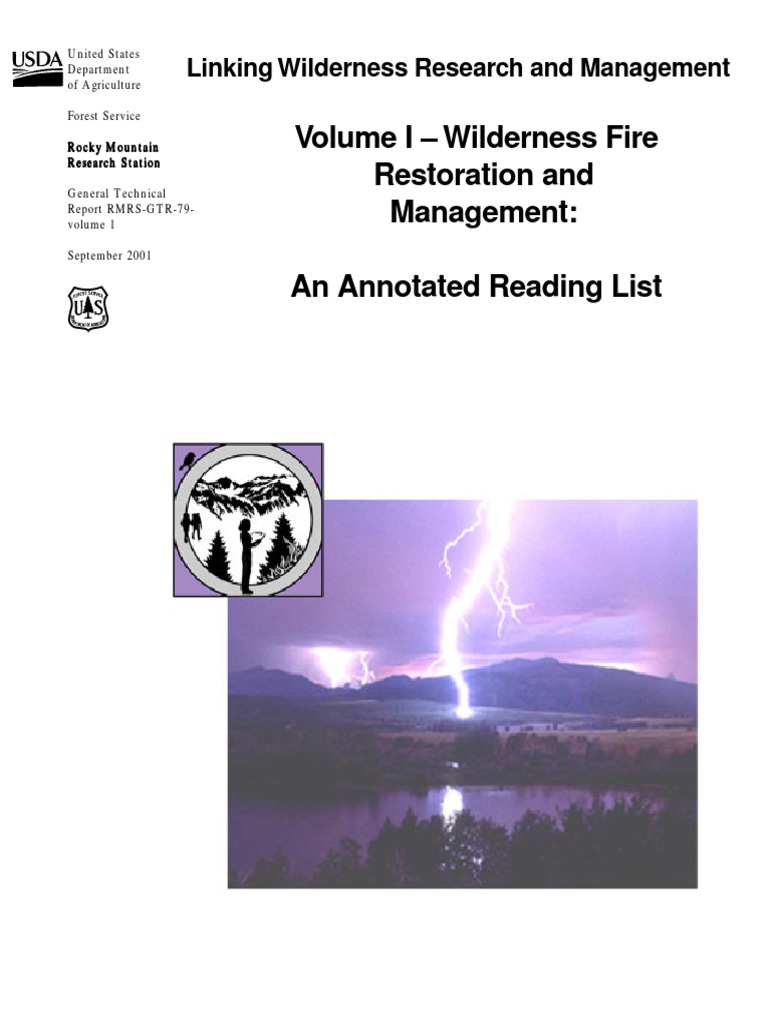 Wilderness Fire | PDF | Fires | Wilderness