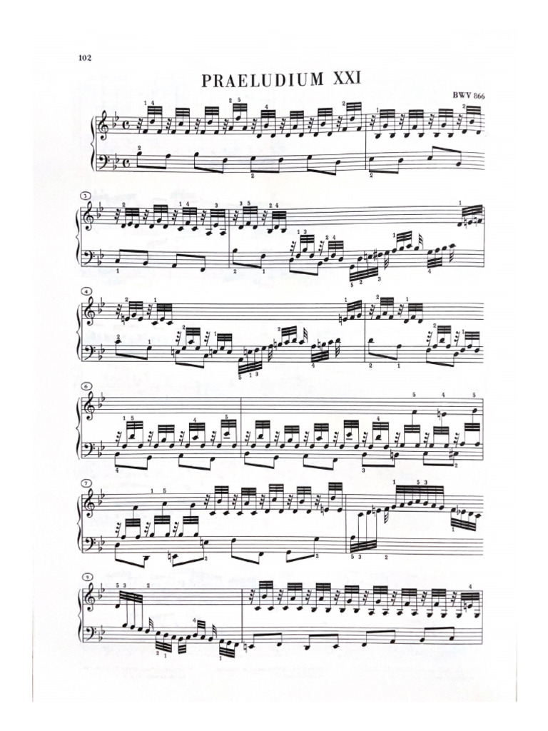 Praeludium Xxi | PDF