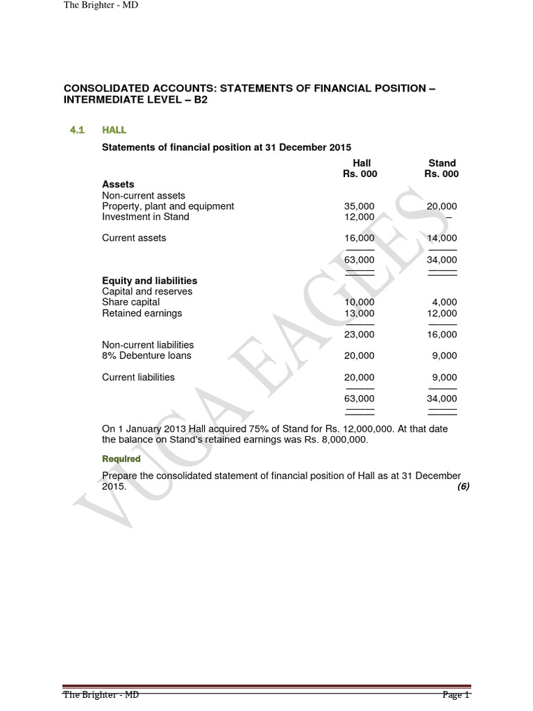 Conso B2 | PDF | Balance Sheet | Equity (Finance)