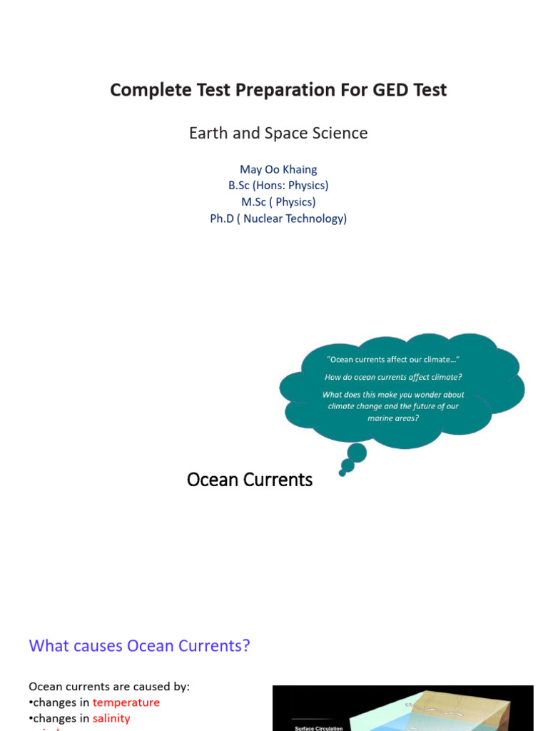Ocean Currents and El Niño Effects | PDF | Oceans | Tropical Cyclones