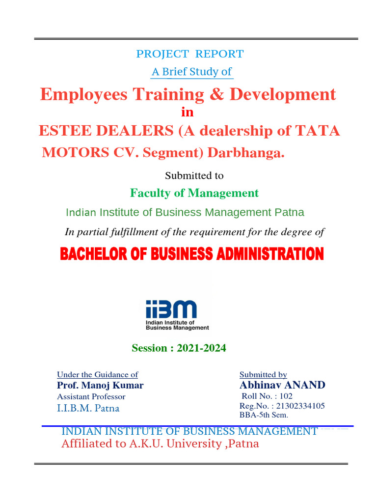 Abhinav Anand Final Project Report | PDF | Motor Vehicle | Car