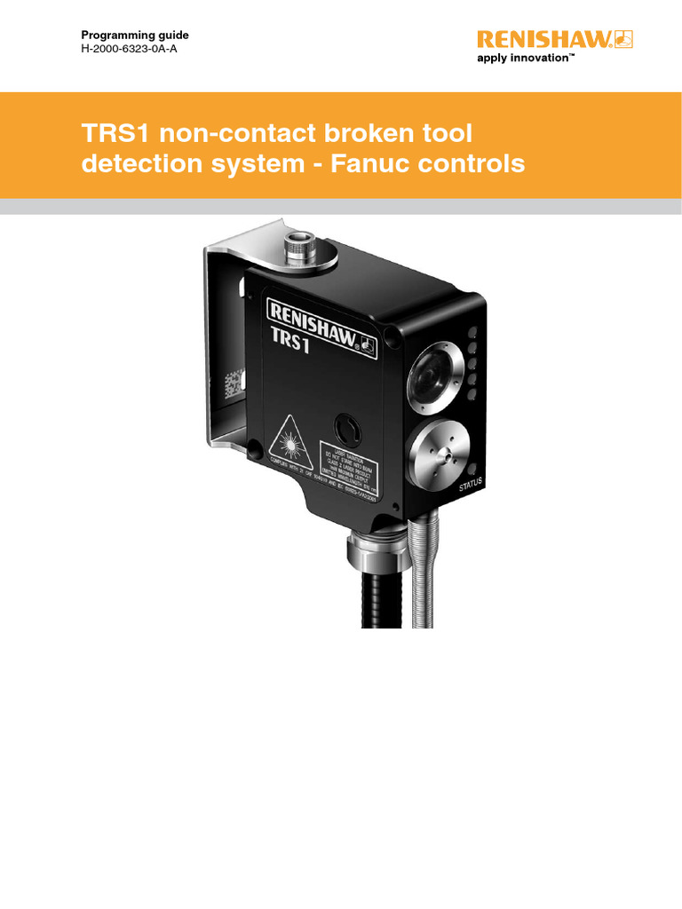 Programming Guide - TRS1 Non-Contact Broken Tool Detection System - Fanuc Controls | PDF | Drill ...