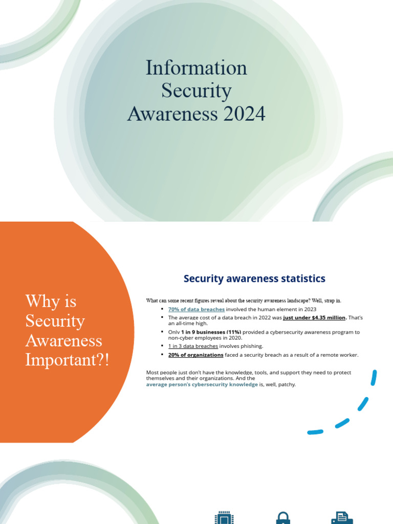 Information Security Awareness | PDF | Information Security | Malware