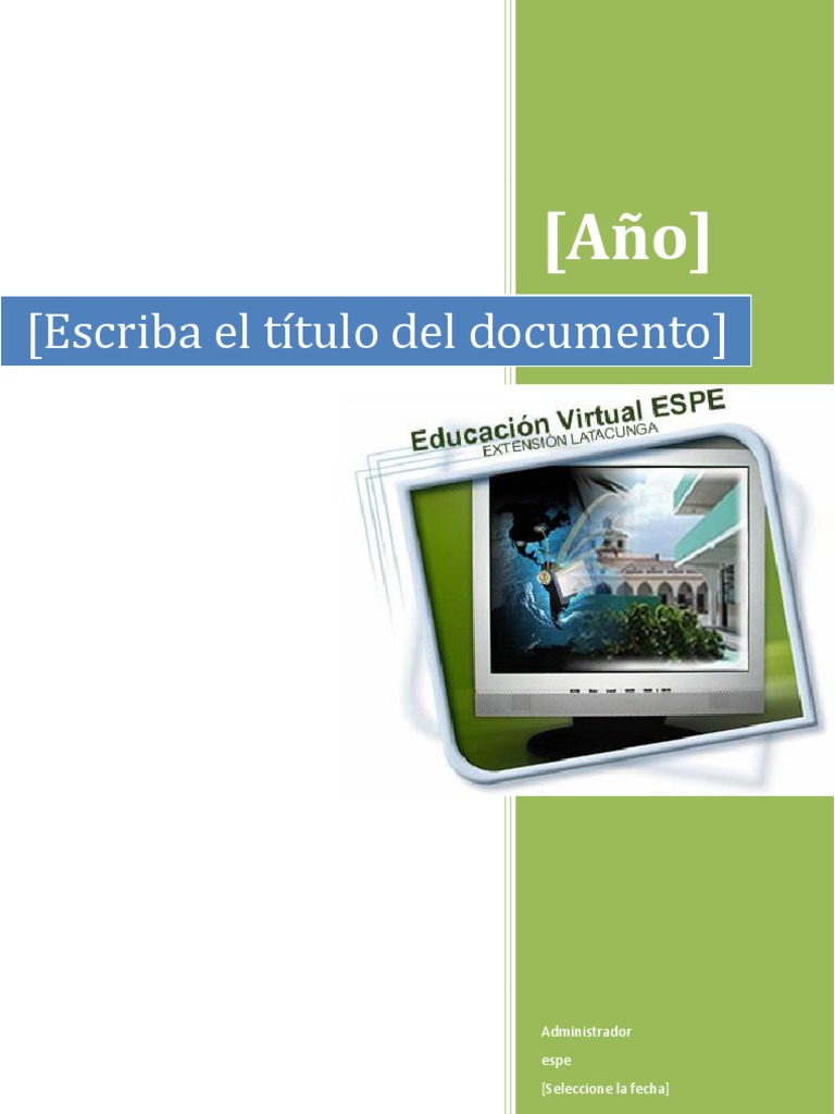Estructura y Politicas de Los Cursos Virtuales Espe | PDF | Moodle | Formato de Documento Portable