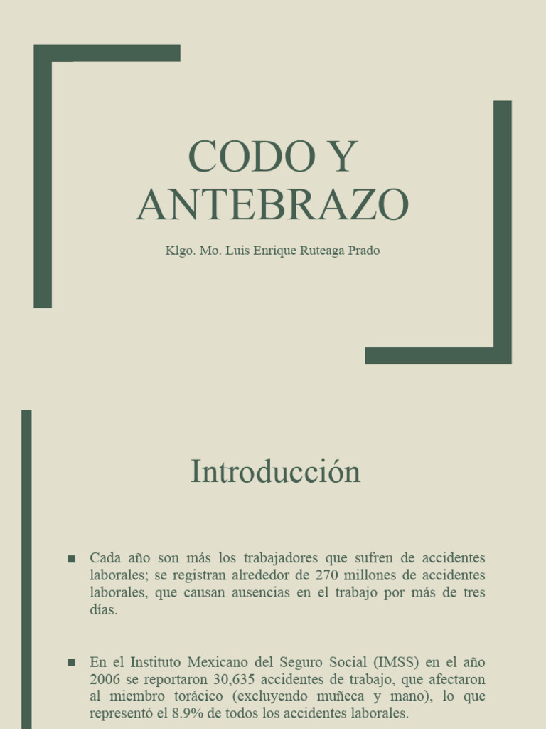 Codo y Antebrazo | Descargar gratis PDF | Codo | Sistema musculoesquelético