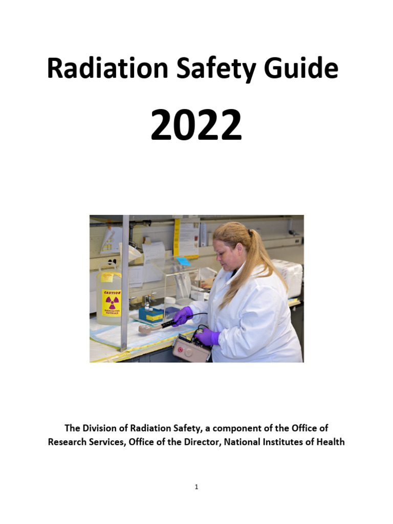 2022 Radiation Safety Guide | Download Free PDF | Radioactive ...