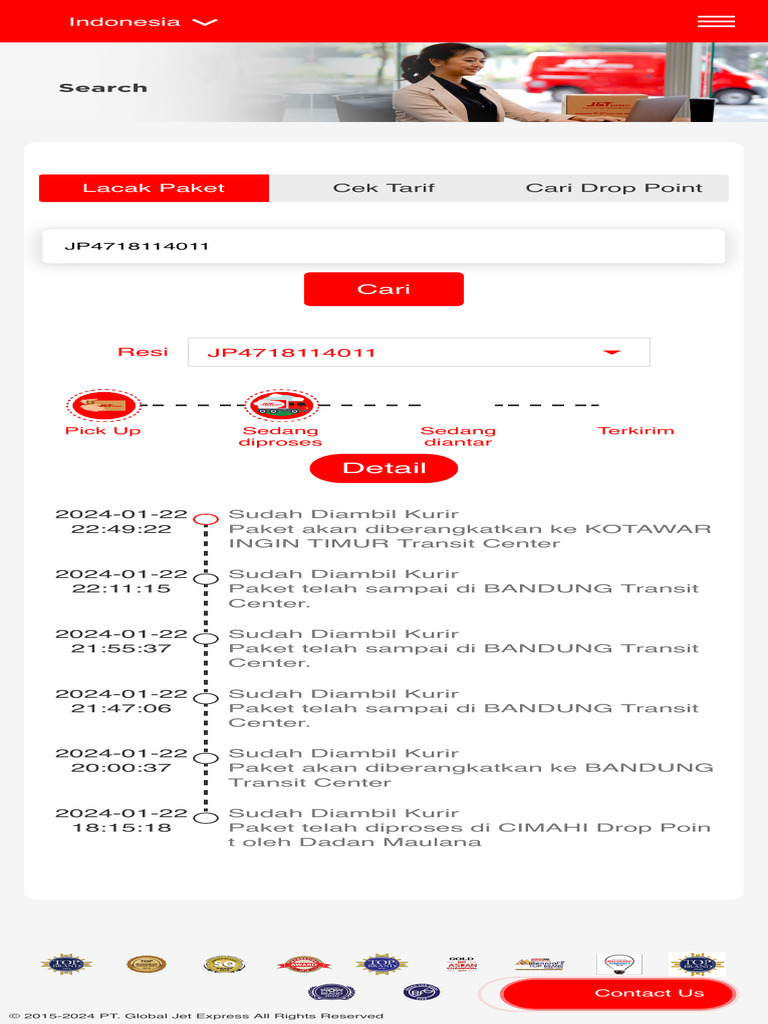 Lacak Paket-J&T Express Indonesia | PDF