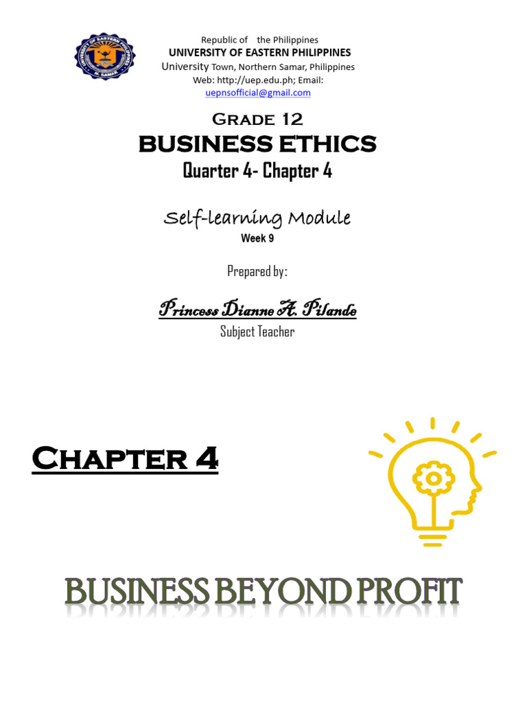 Bus - Ethics Chpater 4 Lesson 7 | Download Free PDF | Social Enterprise ... Bus - Ethics Chpater 4 Lesson 7 | Download Free PDF | Social Enterprise ...