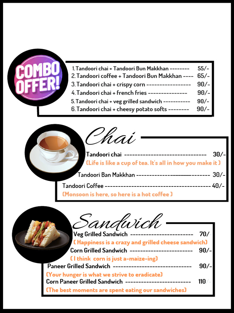 Menu | PDF