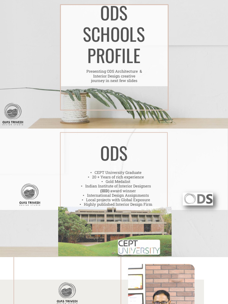 ODS Schools Profile by Slidego | PDF | Interior Design | Black