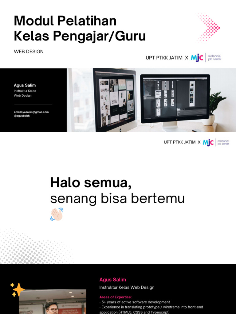 Pelatihan Web Design untuk Guru | PDF | Bisnis | Seni