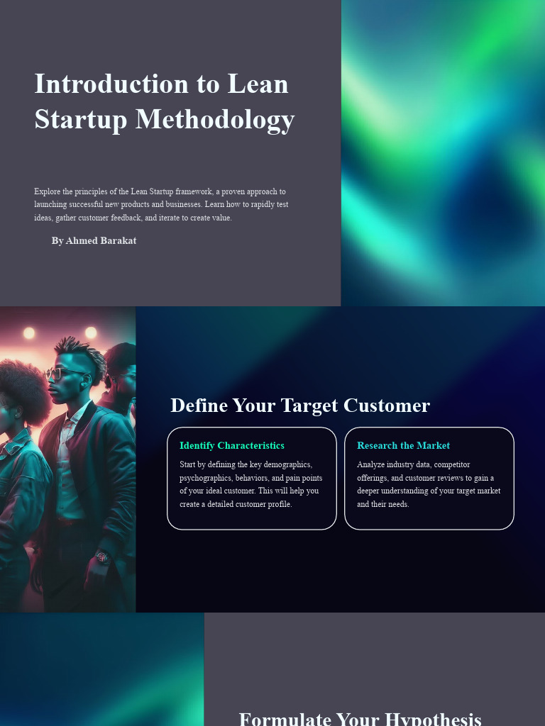 Introduction-to-Lean-Startup-Methodology | PDF | Methodology | Lean Startup