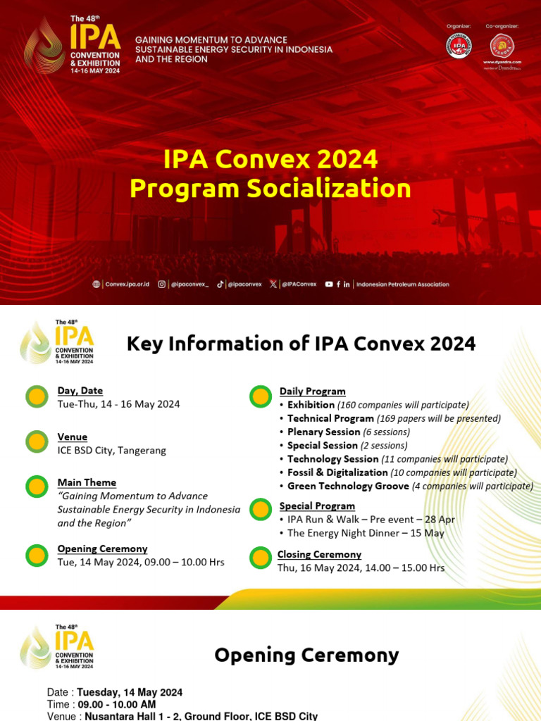 IPA Convex 2024: Energy Security Focus | PDF | Carbon Capture And ...