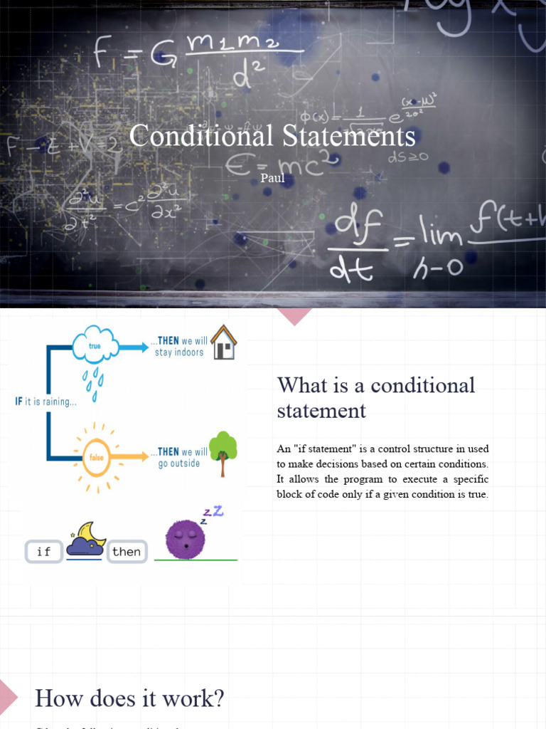 Understanding Conditional Statements in C | PDF | Computing | Software Engineering