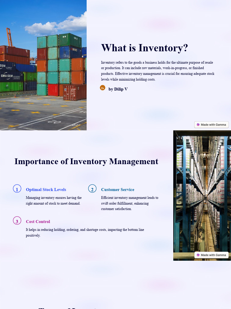 What Is Inventory | PDF | Inventory | Economies