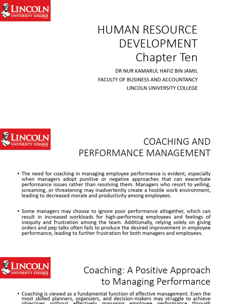 HRD CHP 10 | PDF | Goal | Communication