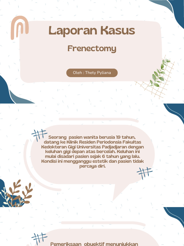 Coklat Dan Putih Biru Kreatif Estetik Slide Presentasi | PDF ...