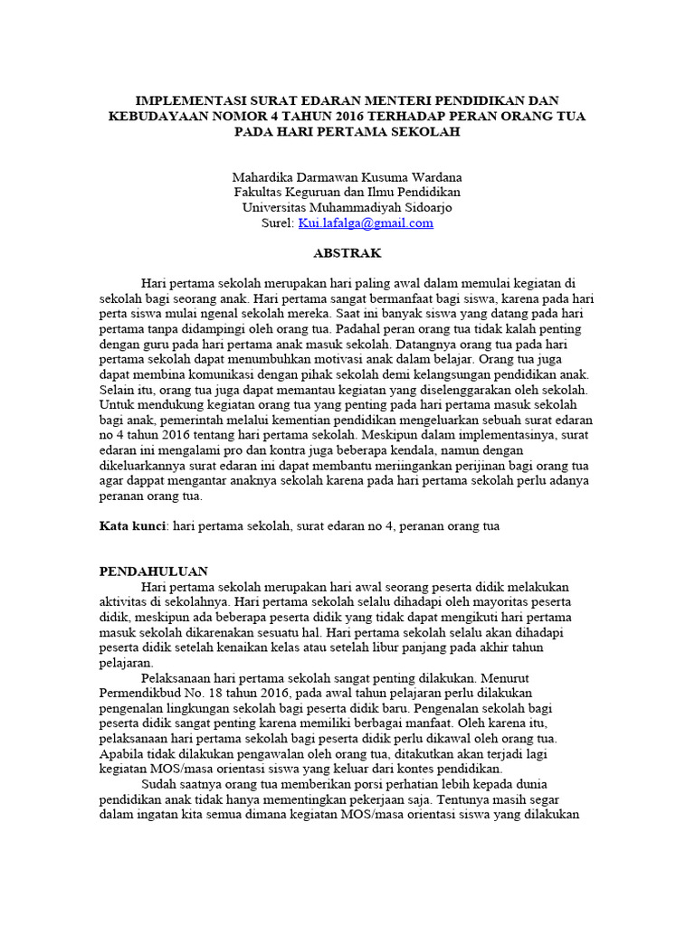 Mahardika (Umsida) | PDF | Karier & Perkembangan | Ilmu Sosial