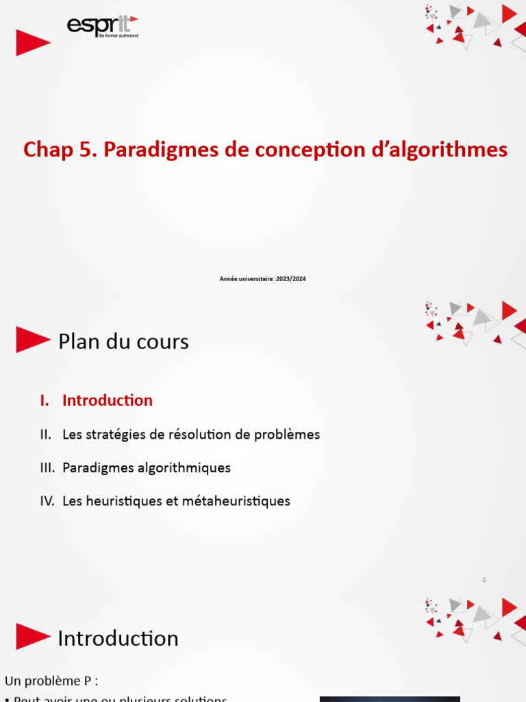 Chap-5 Paradigmes de Conception en Algorithmique | PDF ...