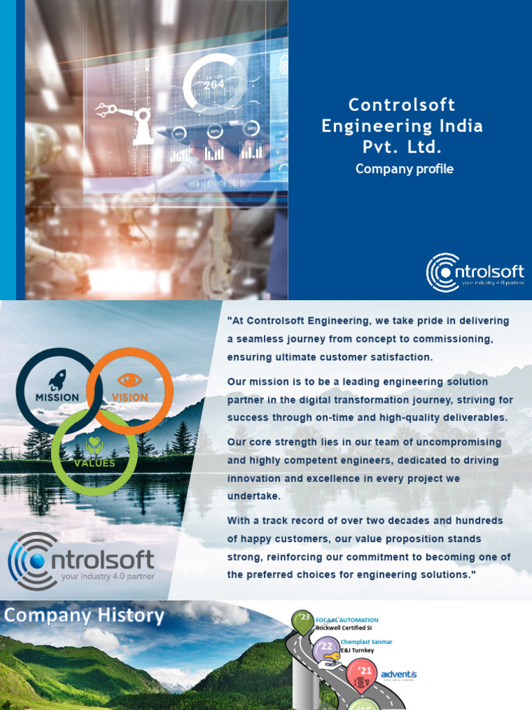 Controlsoft Profile With WWW | PDF | Valve | Engineering