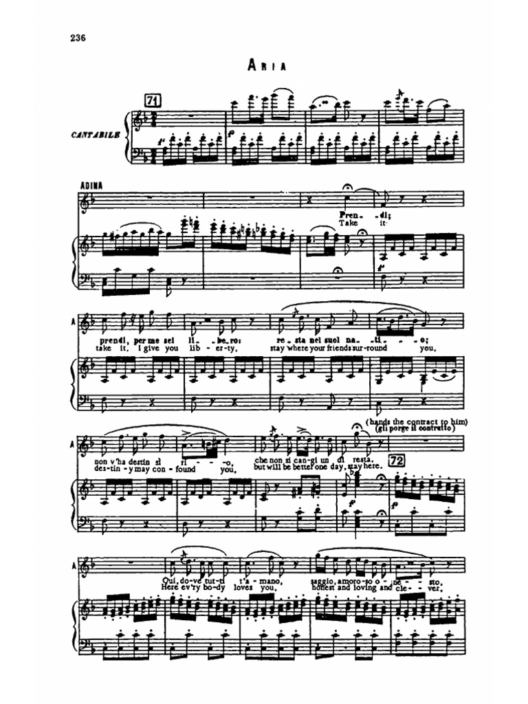 Prendi and Cabaletta | PDF