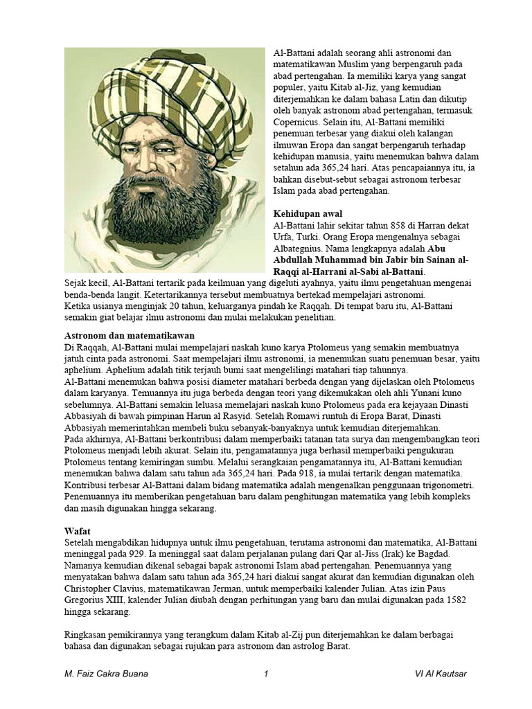 Al Battani | PDF