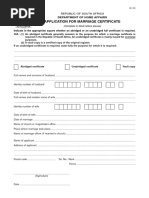 BI-130 Marriage Certificate | PDF