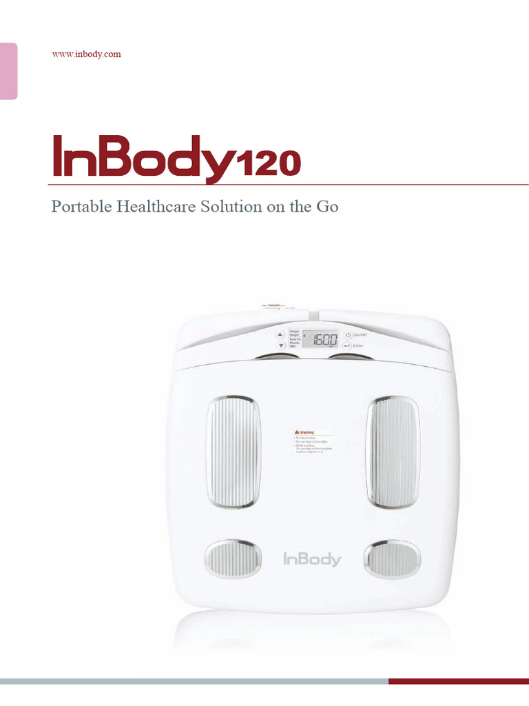 InBody120 Catalogue | PDF | Science & Mathematics | Computers