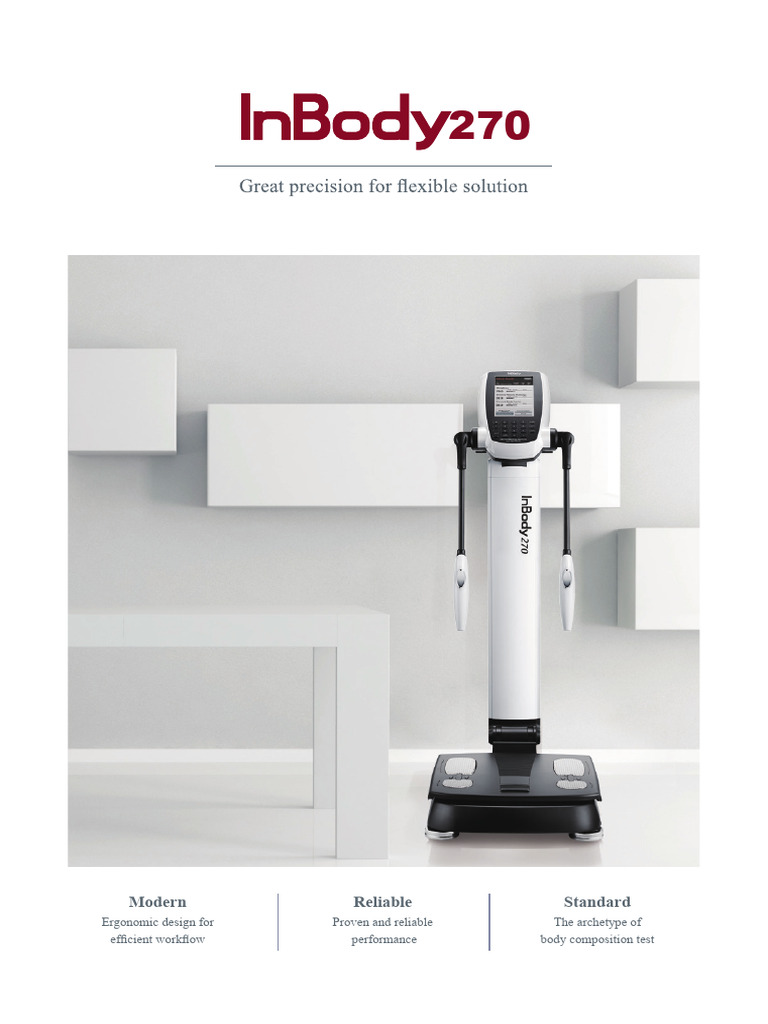 InBody270 Catalogue | Download Free PDF | Body Mass Index | Obesity