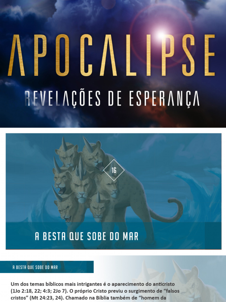 Identidade da Besta do Apocalipse | PDF | Anticristo | Livro do Apocalipse