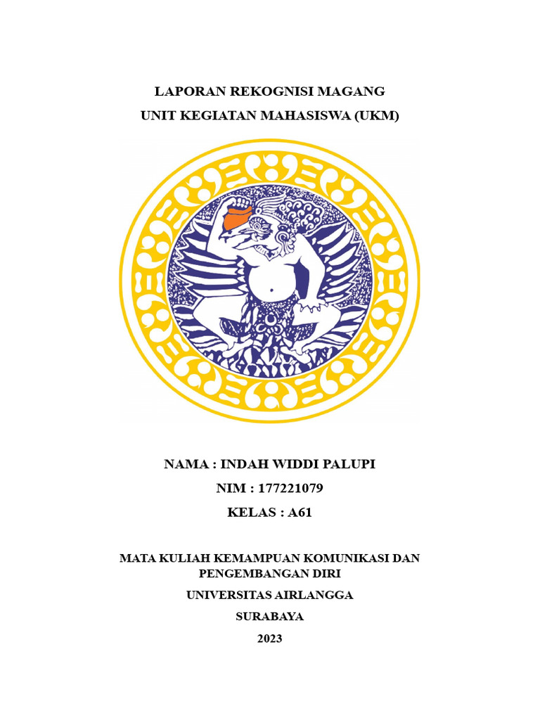 Rekognisi Magang UKM Bridge Unair | PDF | Karier & Perkembangan ...