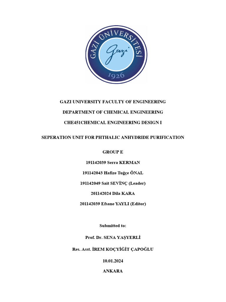 2024 GroupE Distillation | PDF | Distillation | Process Engineering
