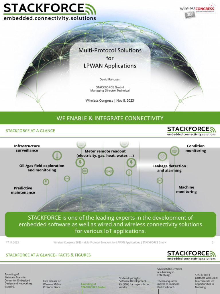 1430-1500 - Multi-Protocol Solutions For LPWAN Applications | PDF | Bit ...