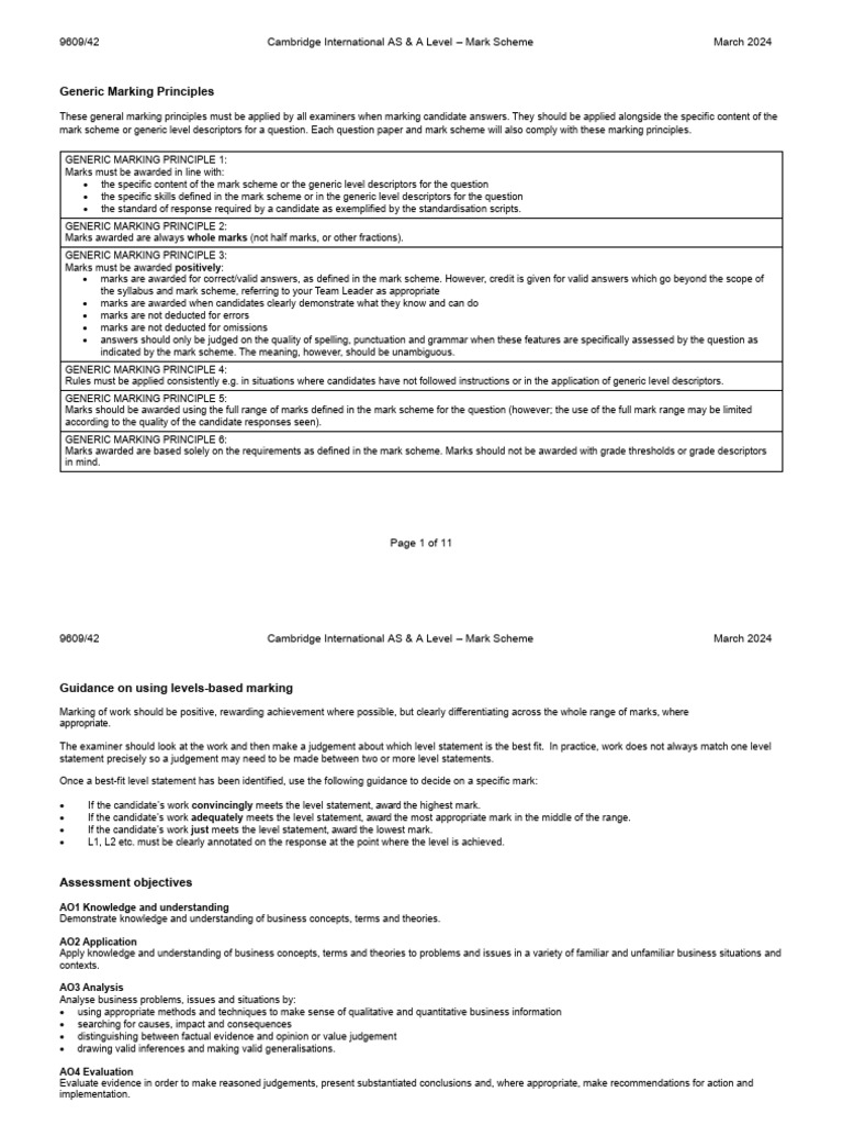 03 9609 42 Ms Final Rma 03042024 | PDF | Marketing | Strategic Management