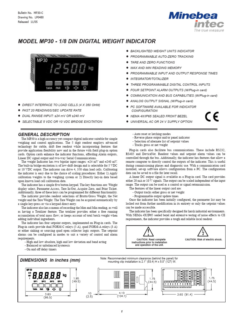 354 - Man mp30 Inst en | PDF | Resistor | Parameter (Computer Programming)