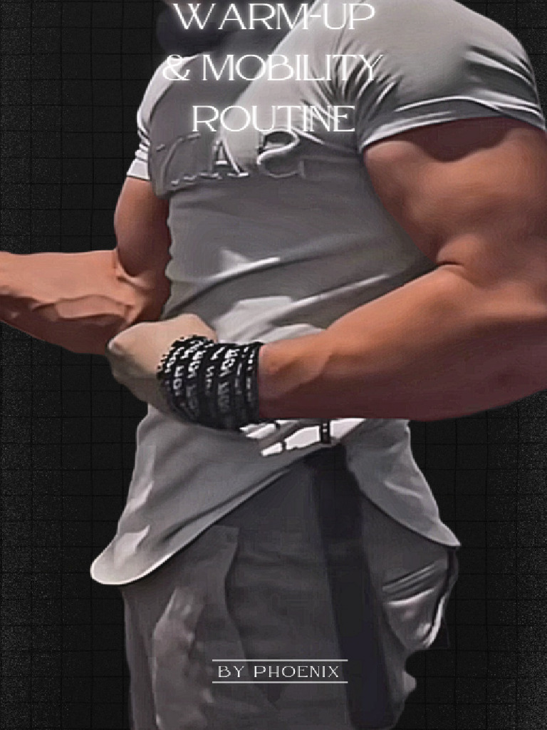 Warm Up And Mobility Routine Pdf Anatomical Terms Of Motion Shoulder