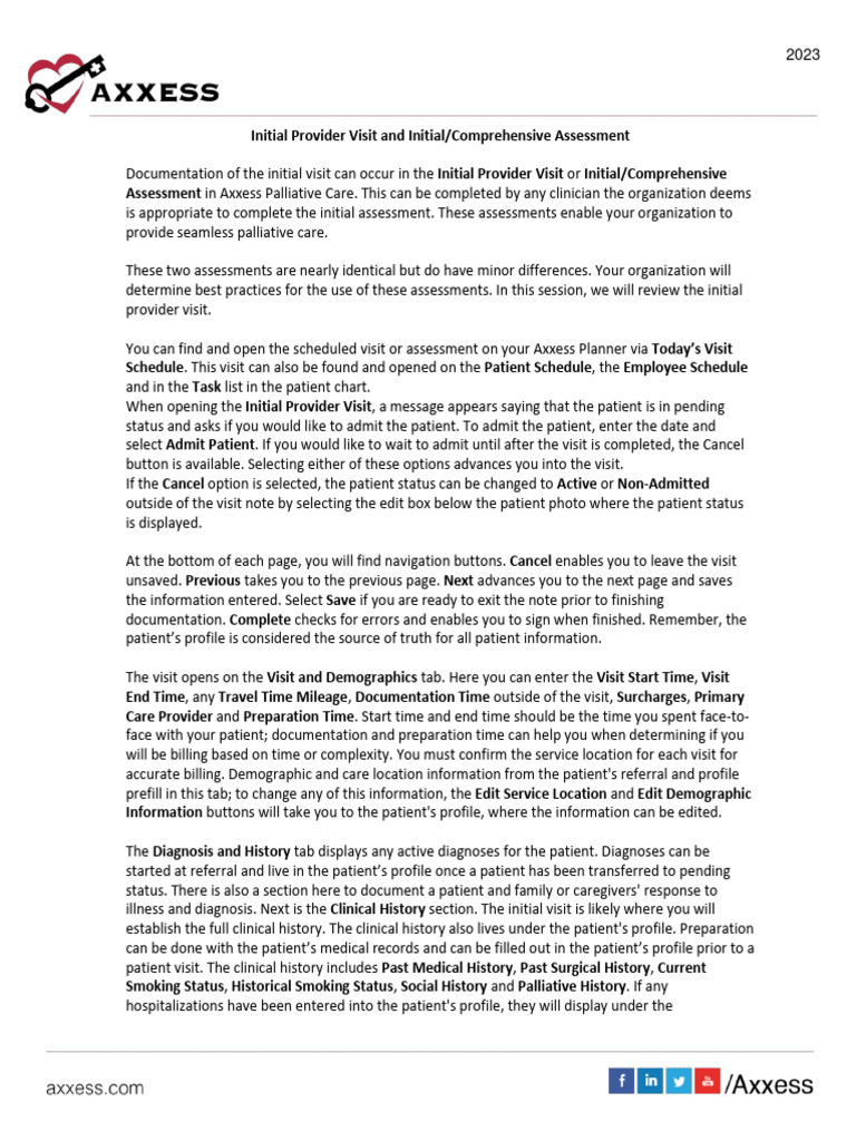 v1 Palliative Provider Initial Provider and Initial Comprehensive ...