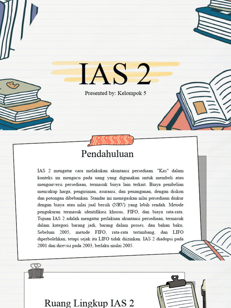 Materi Presentasi IAS 2 | PDF