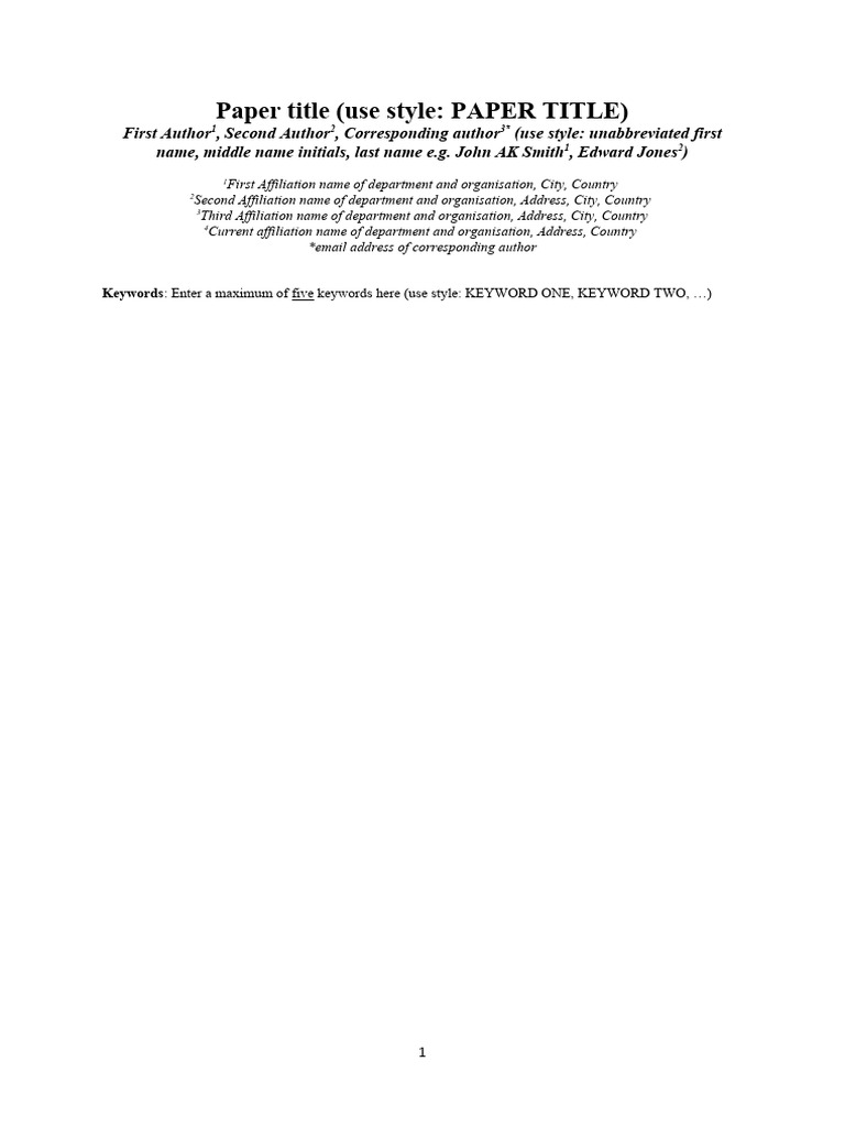 Ieee Pdf Publishing Written Communication