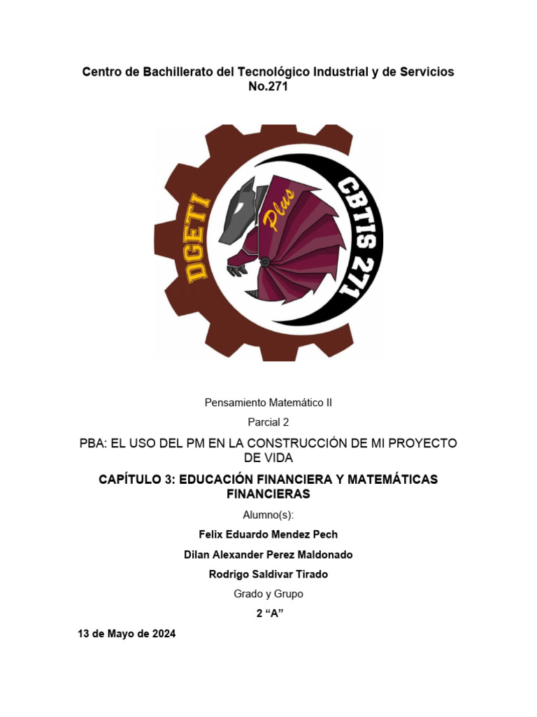 Capi 3 | Descargar gratis PDF | Interés | Préstamos