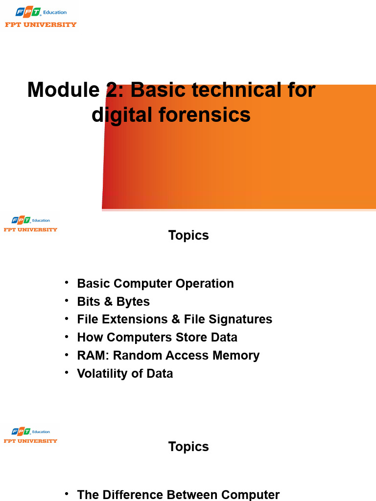 Module 2-1_Basic-technical-for-digital-forensics | PDF | Cloud Computing | Hard Disk Drive