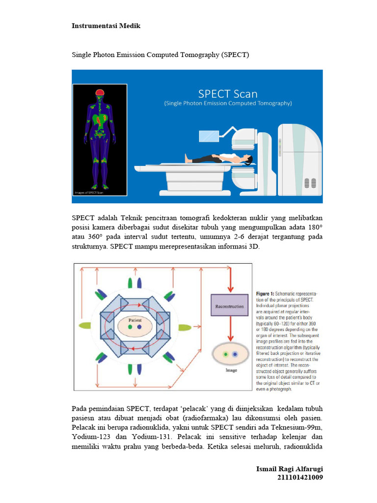 Instrumentasi Medik_SPECT dan PET | PDF