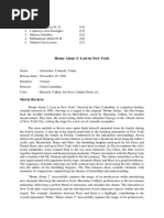 Home Alone: Plot Summary and Synopsis | PDF | Cinema | Leisure