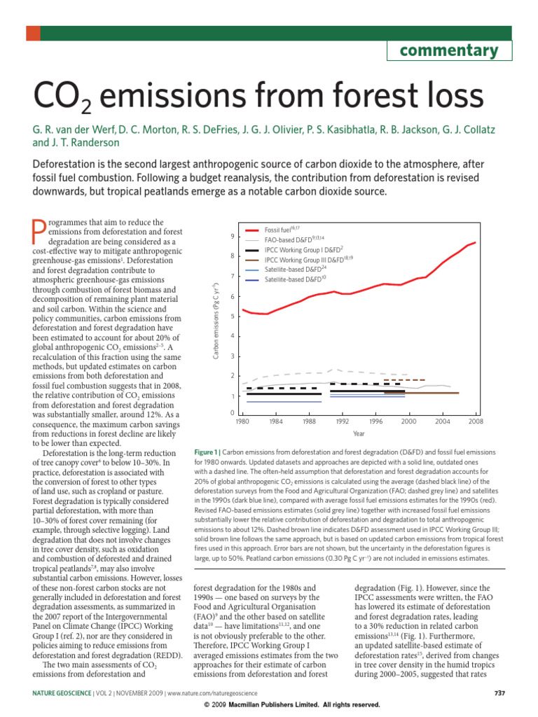 qt52n993mq Nosplash | PDF | Deforestation | Greenhouse Gas