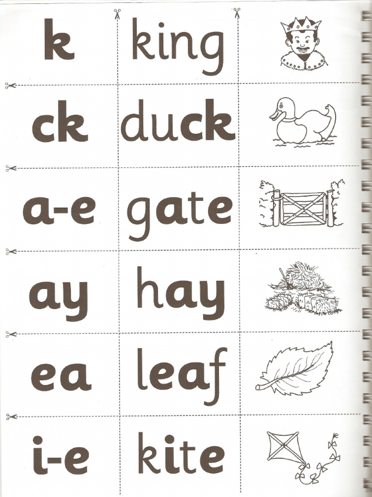 Jolly Phonics Handbook-221-223 | PDF