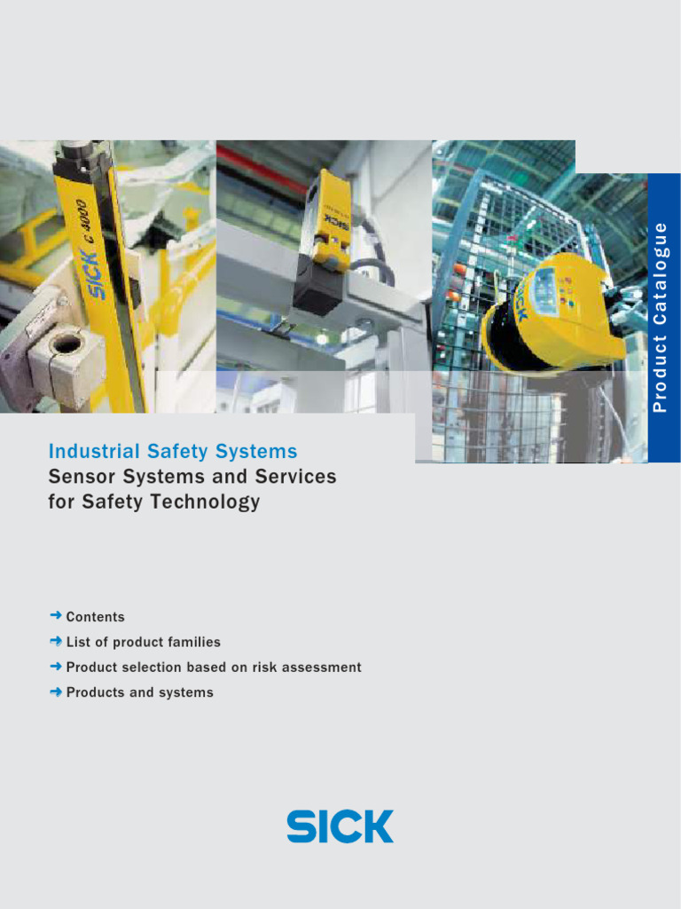 SICK Industrial Safety Systems Catalogue | PDF | Safety | Barcode