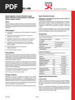 Nitomortar TC2000 Epoxy Sealing Compound | PDF