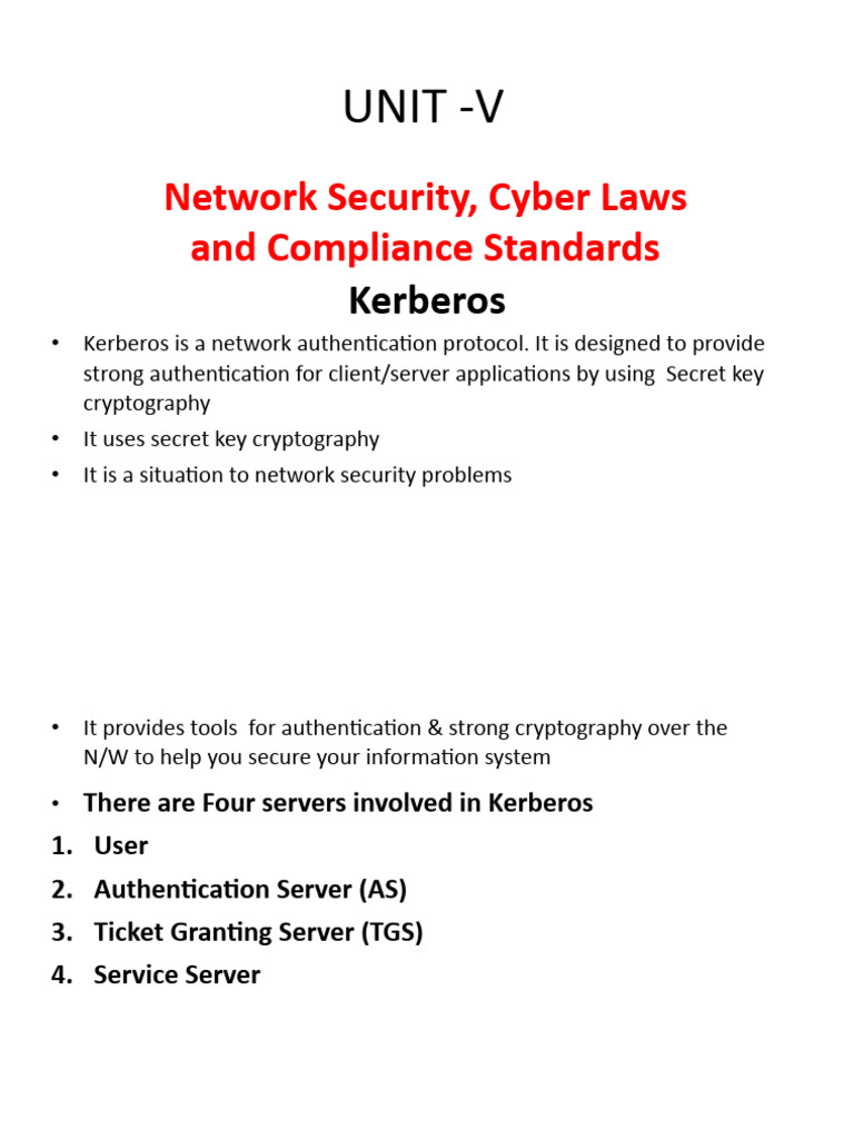 Kerberos and IPSec Network Security Guide | PDF | Internet Protocols | Security Hacker
