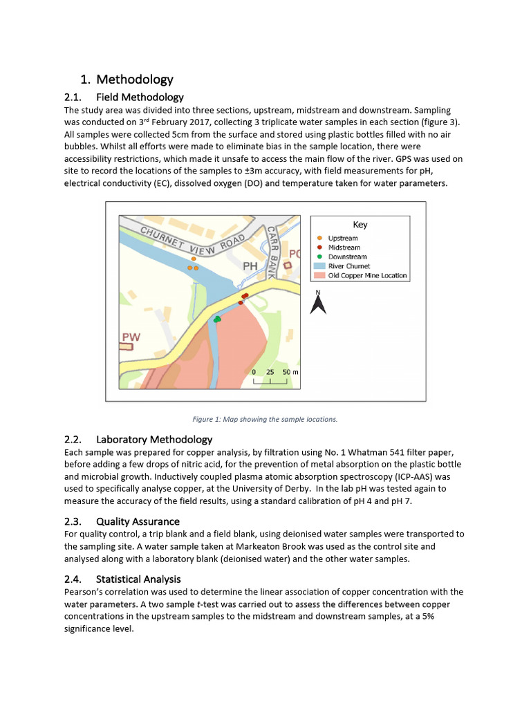 CW2 Lab Report Excerpt Example 2 | PDF | Water